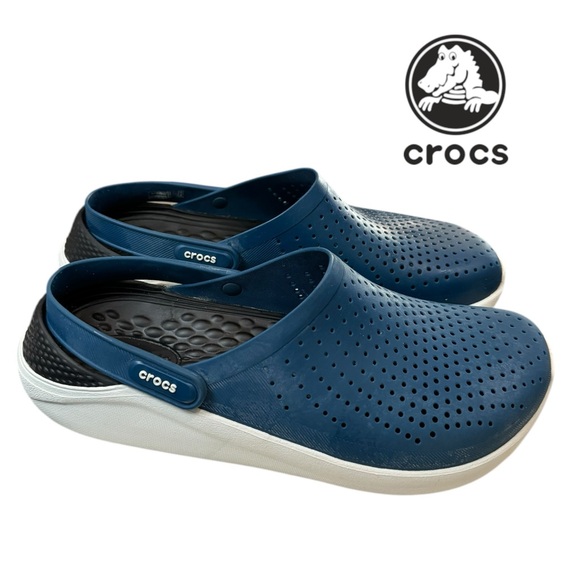 CROCS | Shoes | Crocs Mens Literide Blue Clogs 1 | Poshmark